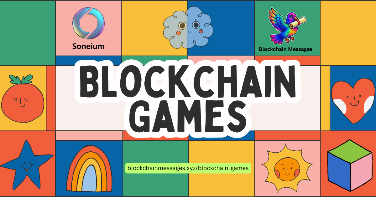 Blockchain Games: Game 1 | Blockchain Messages