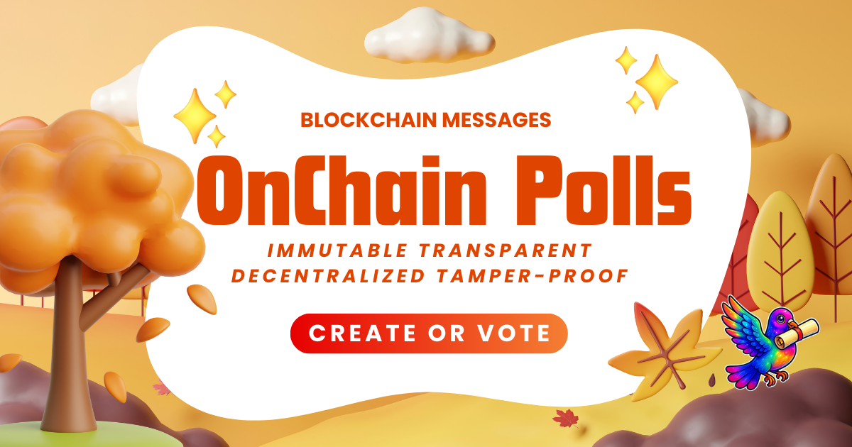 OnChain Polls | Blockchain Messages